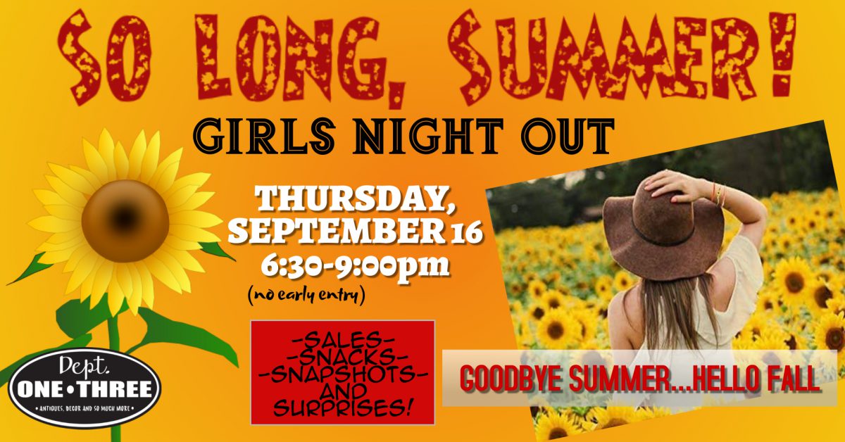 Dept One Three – Antiques, Decor and So Much More